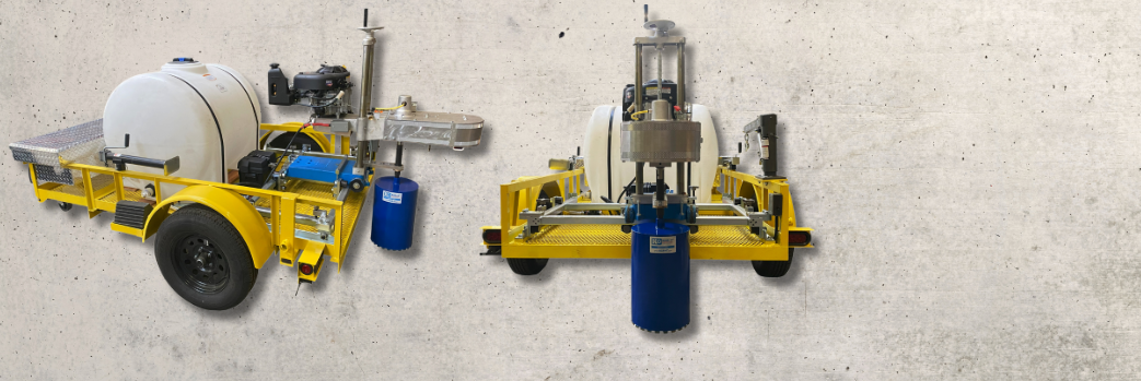 Trailer-Mounted Core Drills